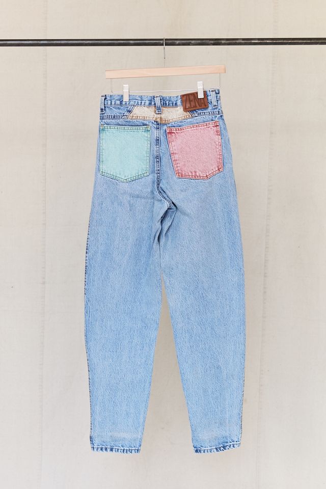 Vintage '90s Zena Colorblock Jean | Urban Outfitters Canada