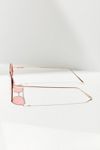 Fiona Translucent Aviator Sunglasses | Urban Outfitters