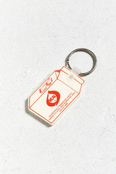 Vintage Milk Carton Keychain | Urban Outfitters