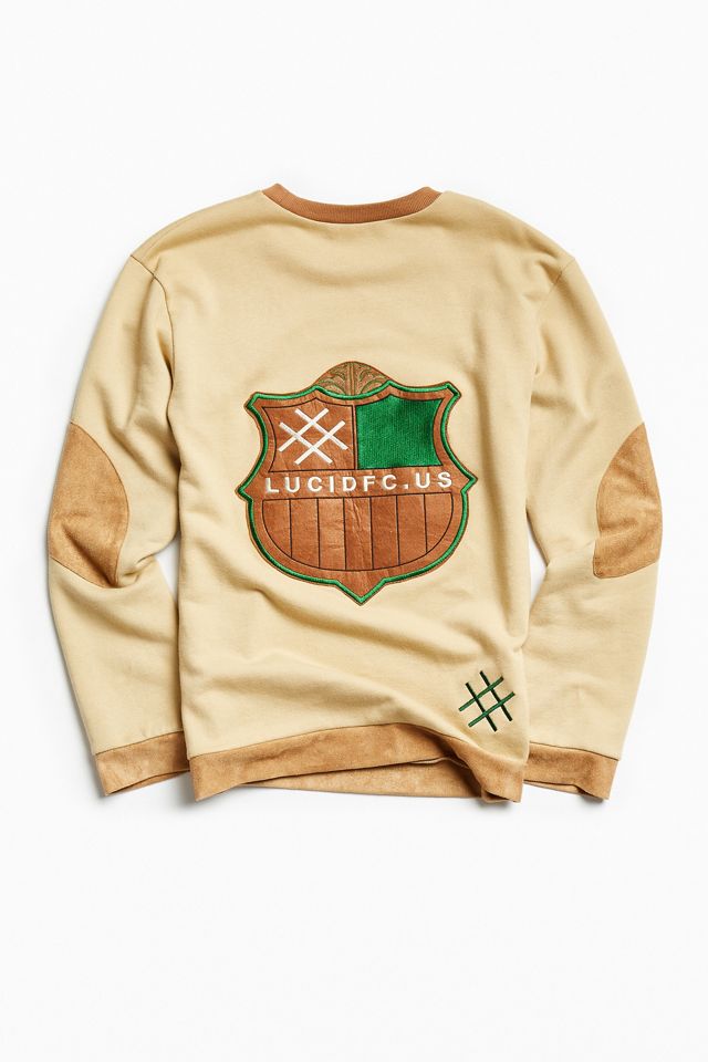 Lucid FC Crest Crew Neck Sweatshirt | Urban Outfitters