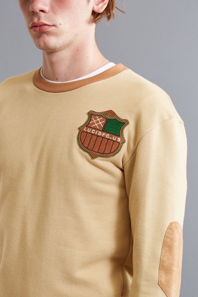 Lucid FC Crest Crew Neck Sweatshirt | Urban Outfitters