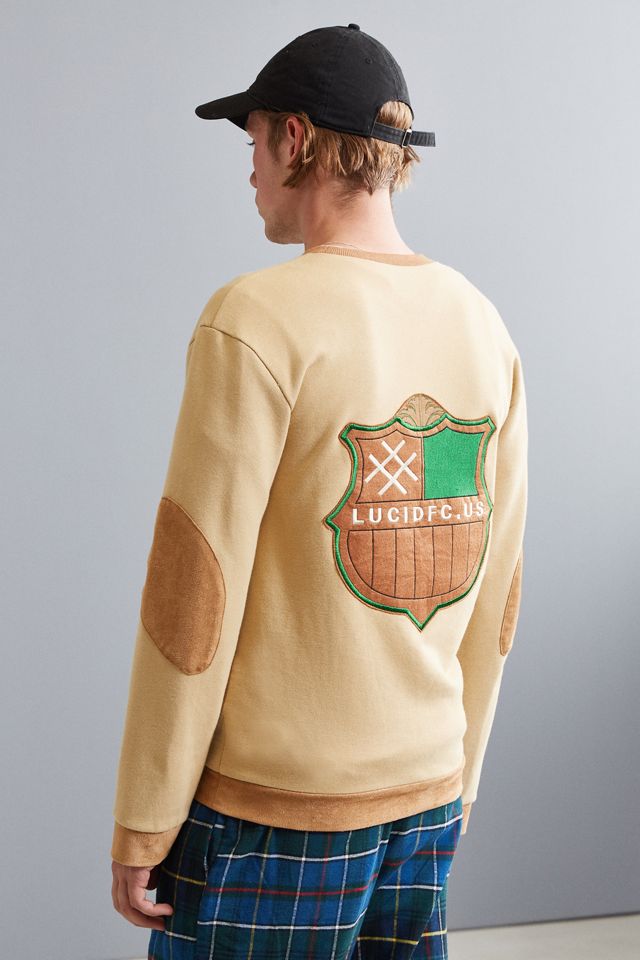 Lucid FC Crest Crew Neck Sweatshirt | Urban Outfitters