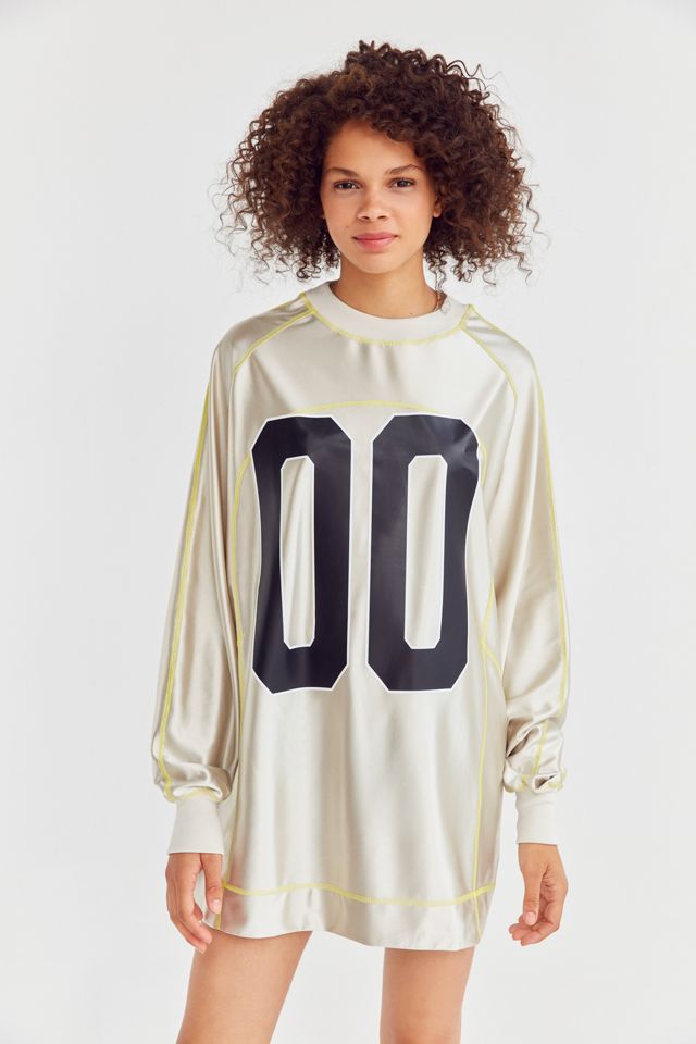BDG Krista Oversized Metallic Jersey | Urban Outfitters Canada