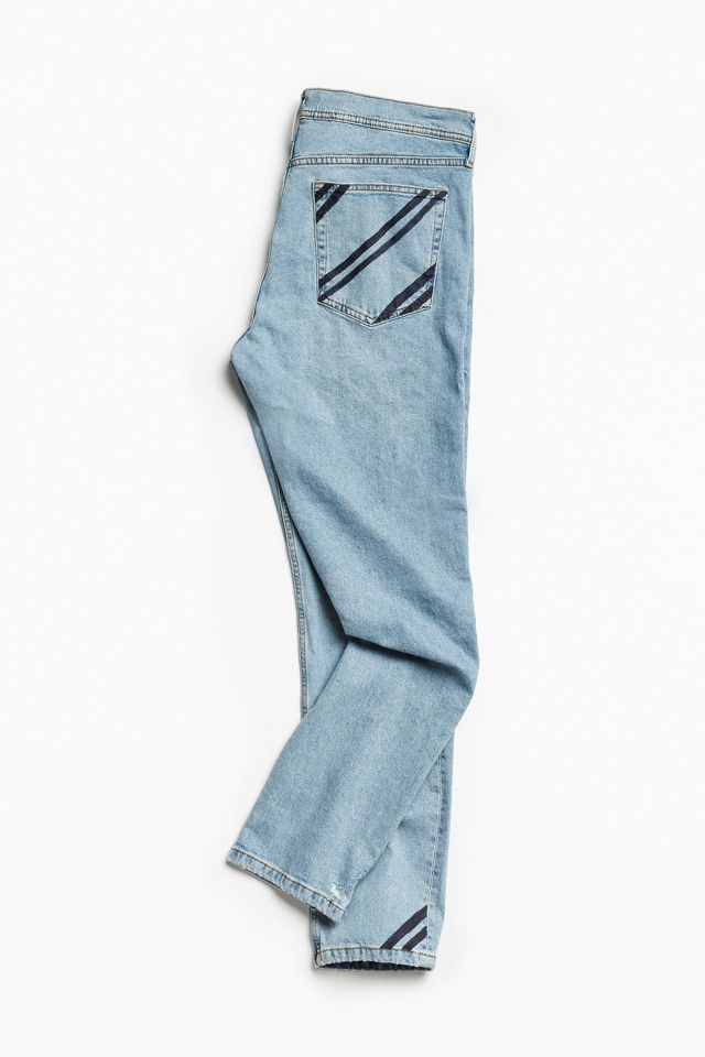 BDG X Andrew Jeffrey Wright Hand-Doodled Faces Skinny Jean | Urban ...