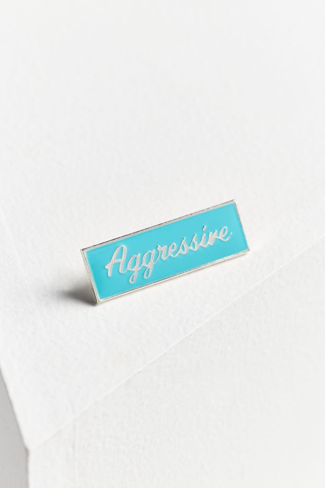 Tuesday Bassen Aggressive Pin | Urban Outfitters Canada