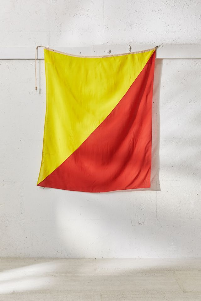 Vintage Oscar Ship Signal Flag | Urban Outfitters