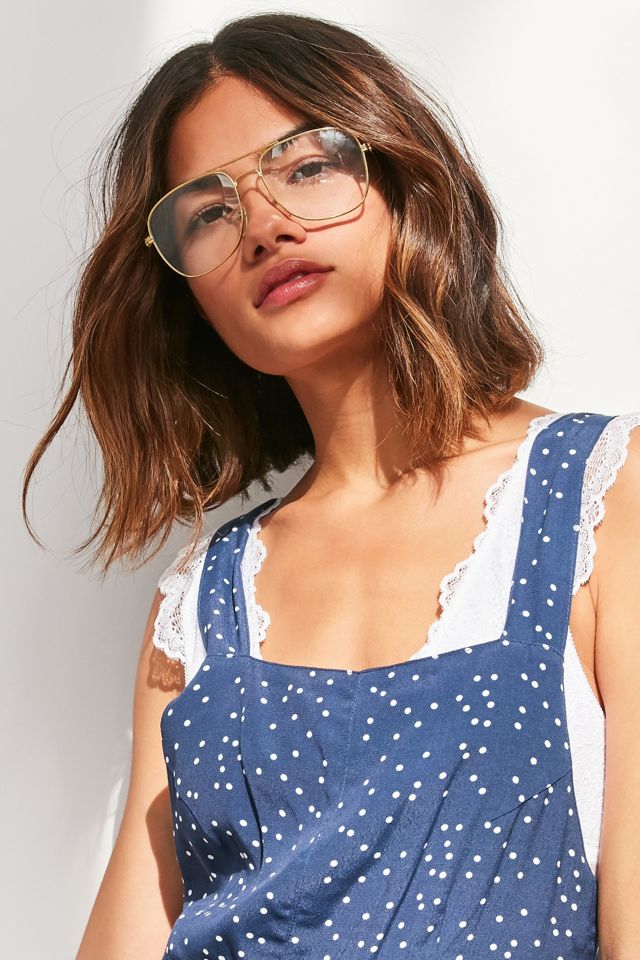 Vintage Gold Navigator Readers | Urban Outfitters Canada