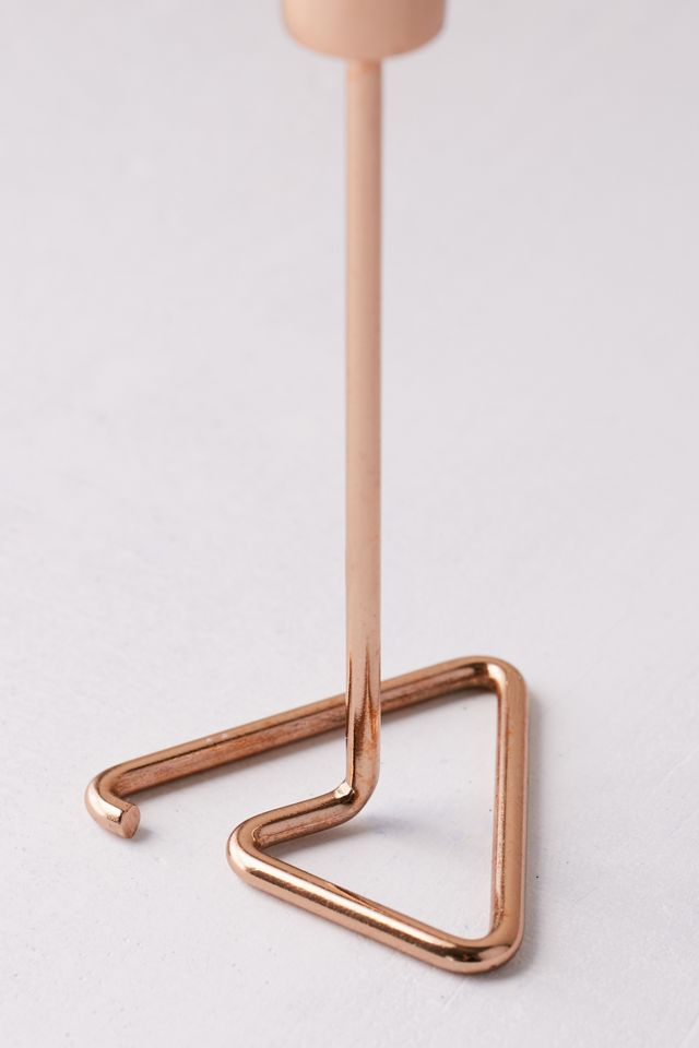 Emma Tall Triangle Taper Candle Holder | Urban Outfitters