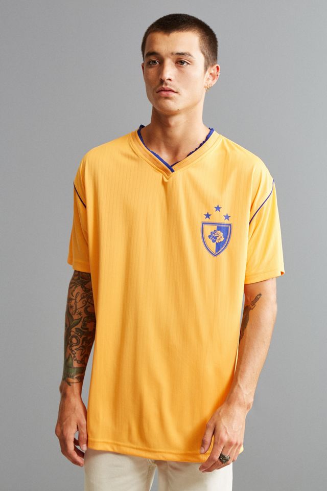 UO Gold Issac Soccer Jersey | Urban Outfitters