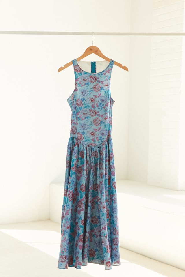 Vintage Floral Smocked Maxi Dress | Urban Outfitters Canada