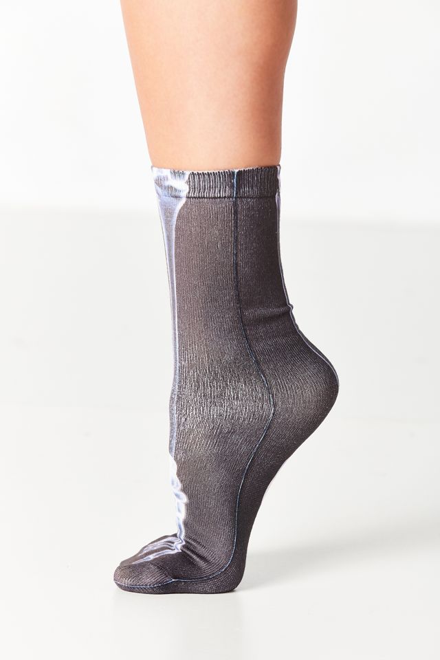 X-Ray Skeleton Super Soft Crew Sock | Urban Outfitters
