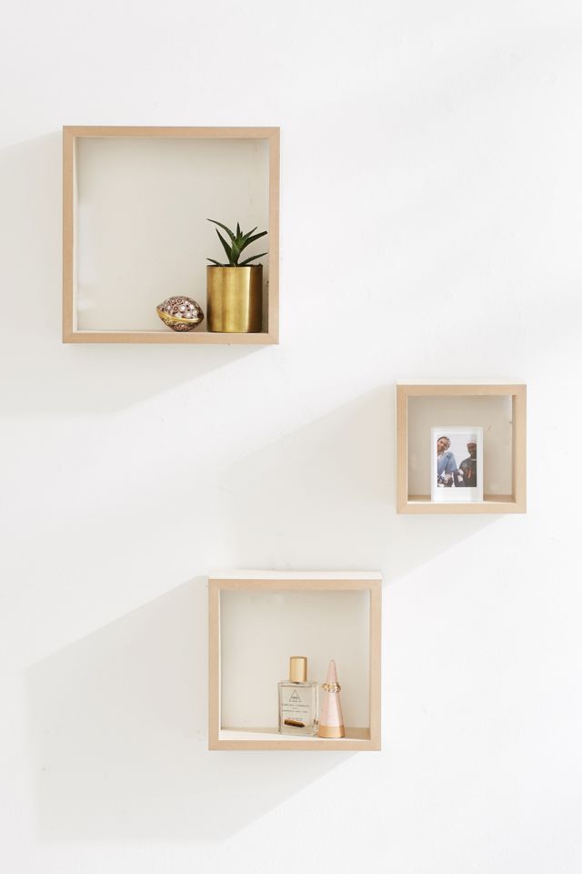 3-Piece Square Stacking Shelf Set | Urban Outfitters