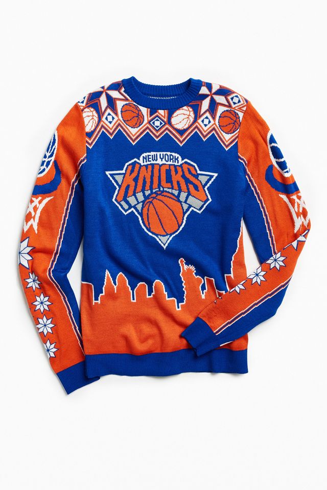 New York Knicks Intarsia Sweater | Urban Outfitters