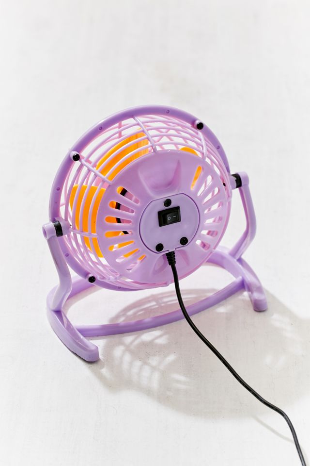 Colorblock USB Desktop Fan | Urban Outfitters