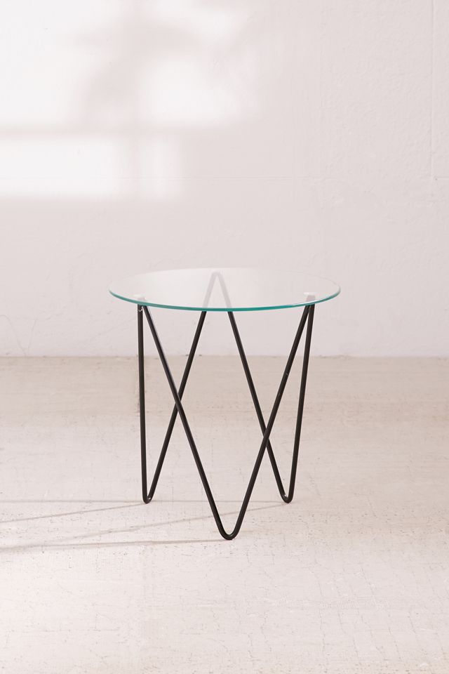 Anderson Glass Side Table | Urban Outfitters