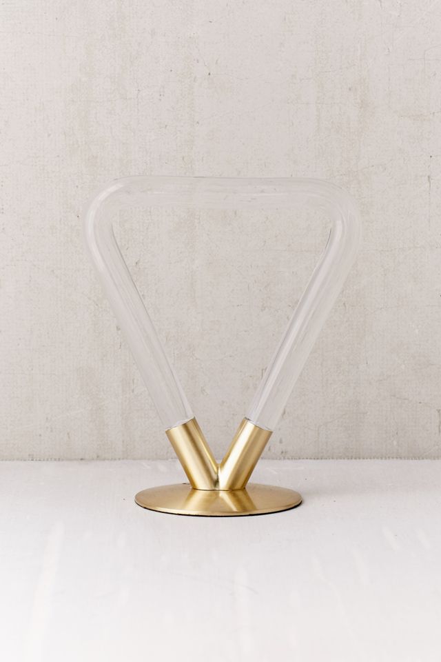 Helios Acrylic Triangle Table Lamp | Urban Outfitters