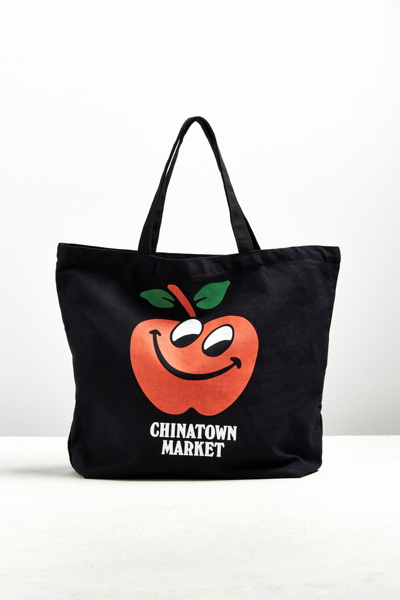 Chinatown Market Apple Tote Bag | Urban Outfitters Canada