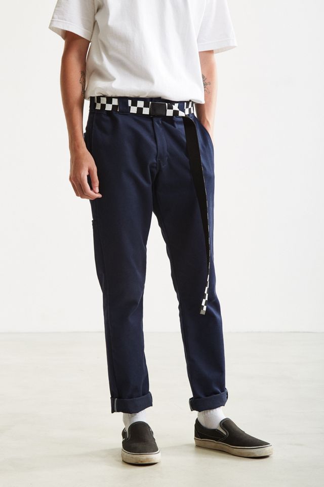 UO Checkered Extra Long Web Belt | Urban Outfitters