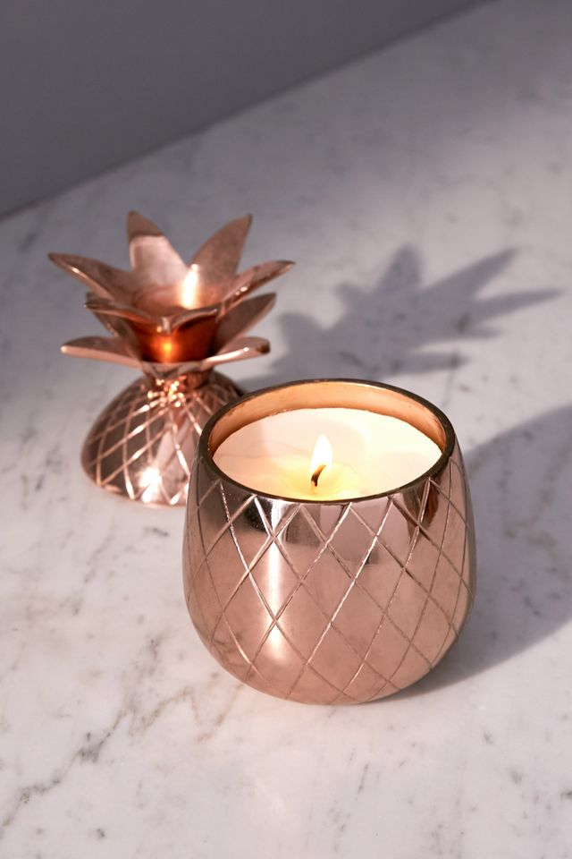 Copper Pineapple Candle | Urban Outfitters