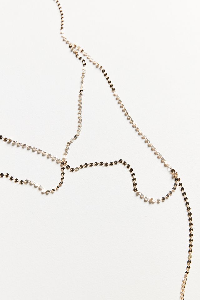 Kya Disc Bra Body Chain | Urban Outfitters