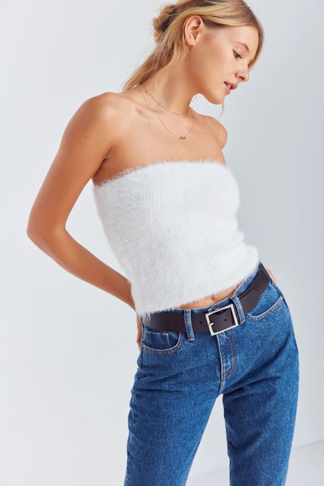 Kimchi Blue Mel Fuzzy Tube Top | Urban Outfitters