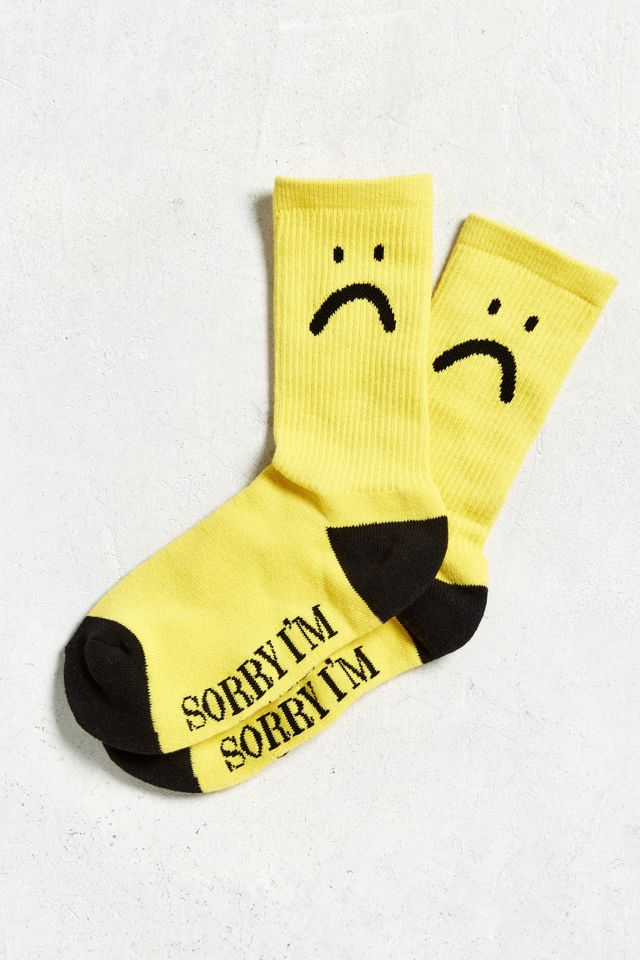 Lazy Oaf Sorry I’m Late Sock | Urban Outfitters Canada