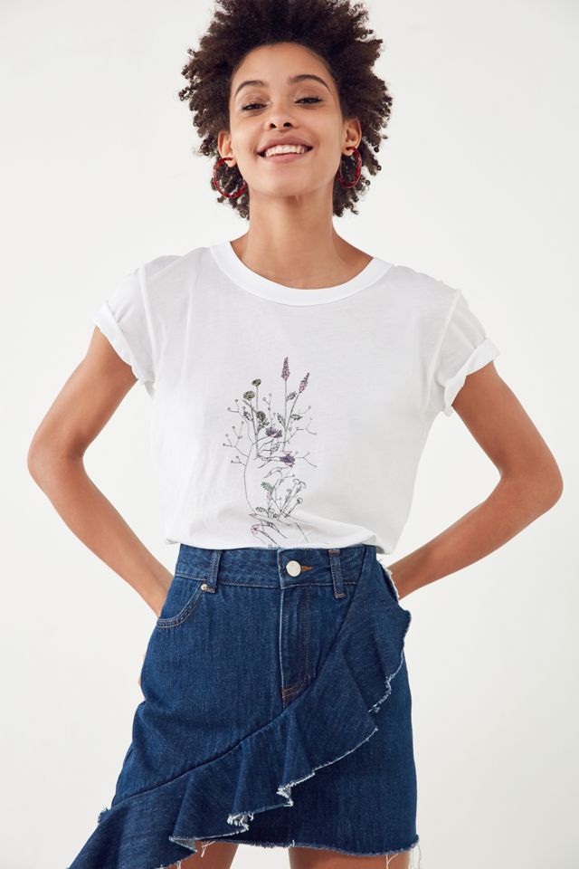 Future State Floral Hands Tee | Urban Outfitters
