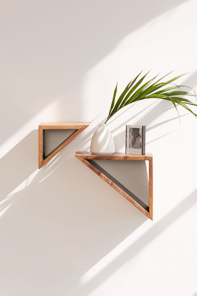 Cleo Geo Triangle Shelf | Urban Outfitters