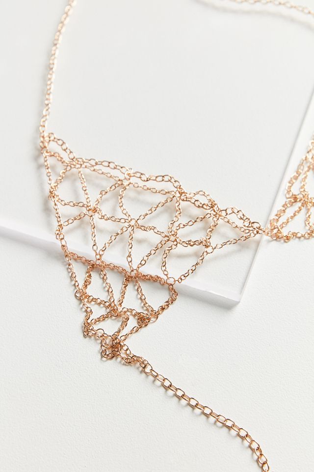 8 Other Reasons Illusions Bralette Body Chain | Urban Outfitters Canada