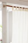 Mid-Century Modern Wood Curtain Rod | Urban Outfitters