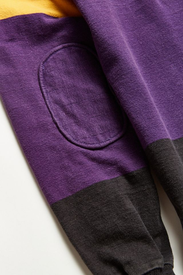 Vintage McIntosh & Seymour Yellow + Purple Rugby Shirt | Urban ...