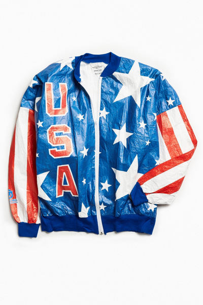 Vintage USA Olympic Rings Cycling Windbreaker Jacket | Urban Outfitters ...