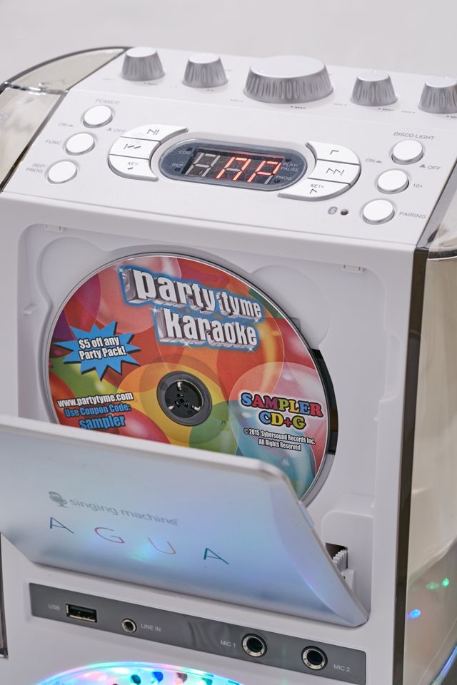 Bluetooth Karaoke Machine With Dancing Water Speakers | Urban Outfitters