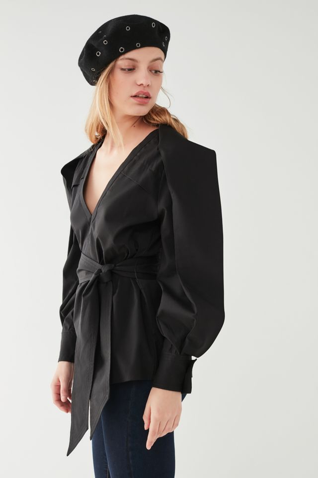 C/meo Collective Solitary Belted Top | Urban Outfitters Canada