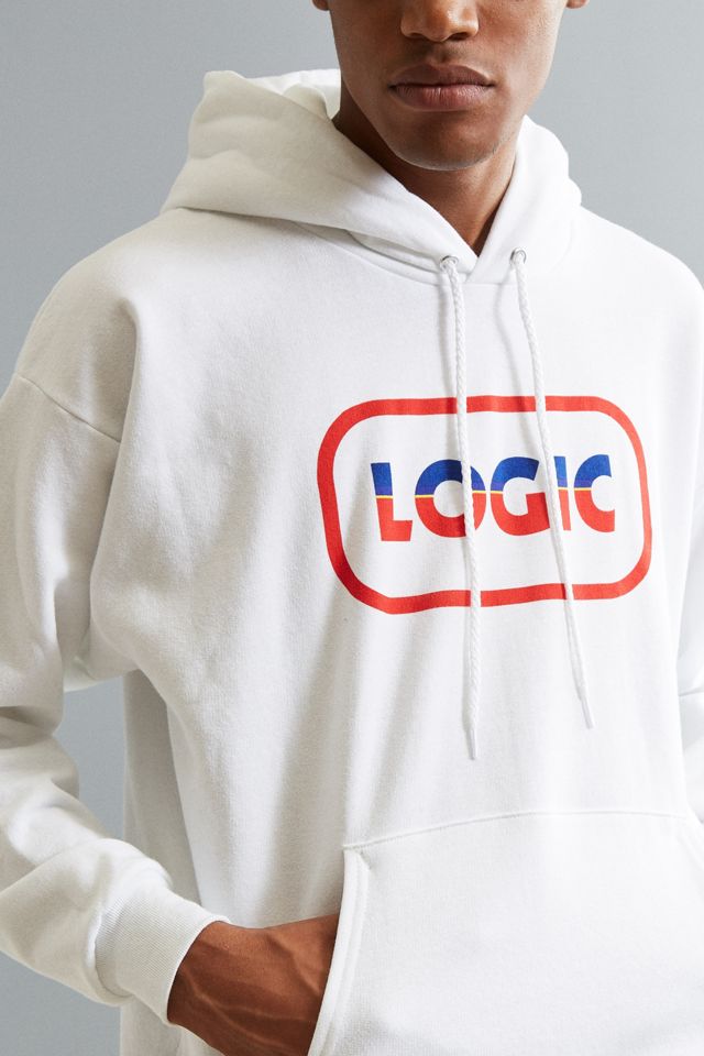 Logic Oval Logo Hoodie Sweatshirt | Urban Outfitters