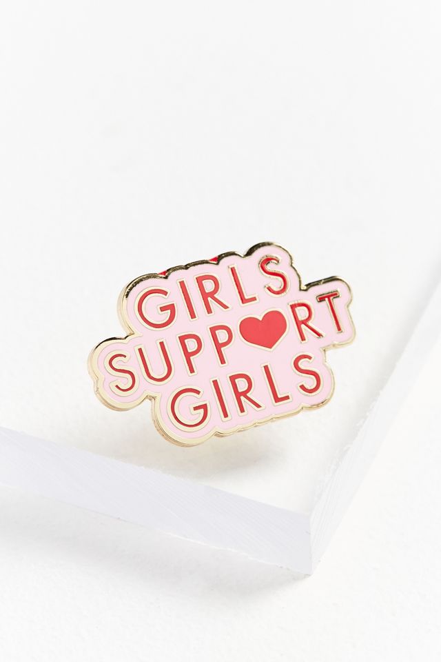 Daisy Natives Girls Support Girls Pin | Urban Outfitters