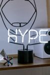 Hype Neon Sign Table Lamp | Urban Outfitters