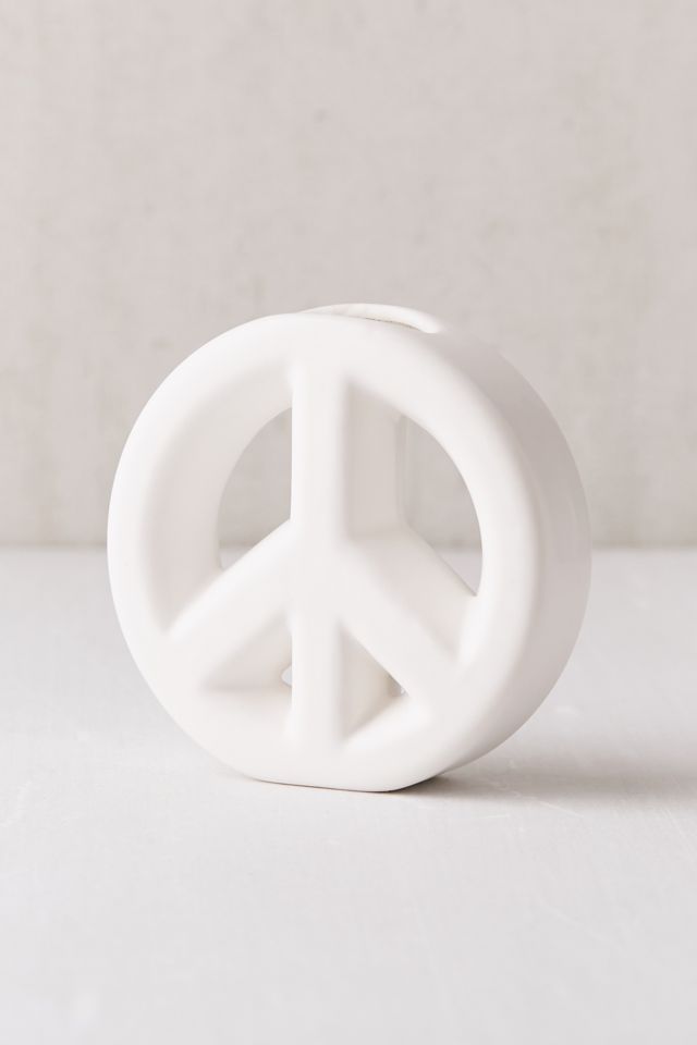 Peace Sign Vase | Urban Outfitters