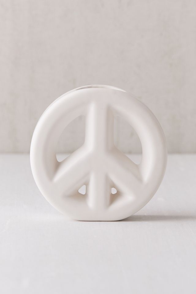 Peace Sign Vase | Urban Outfitters