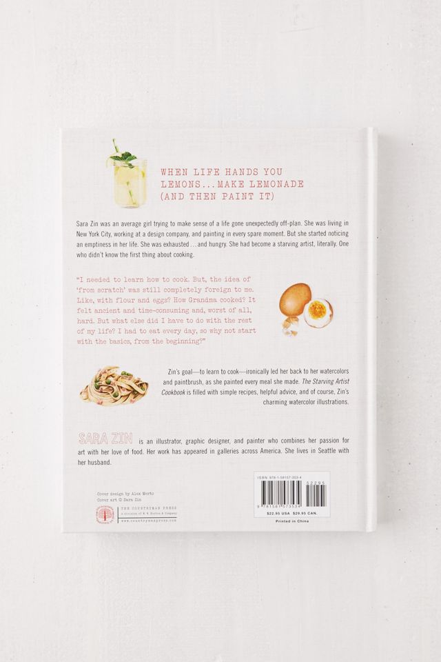 The Starving Artist Cookbook: Illustrated Recipes for First-Time Cooks ...