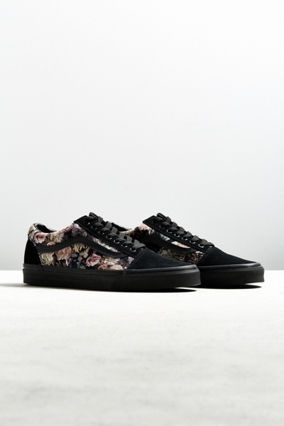Vans Old Skool Floral Velvet Sneaker | Urban Outfitters
