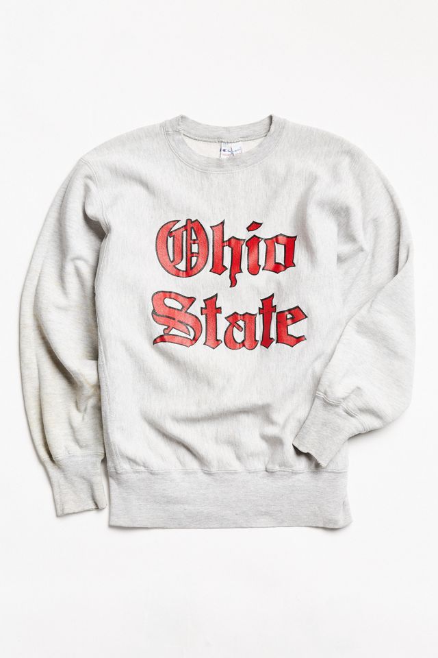 Vintage NCAA Ohio State Crew Neck Sweatshirt | Urban Outfitters