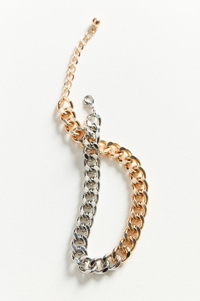 Chunky Curb Chain Short Necklace | Urban Outfitters