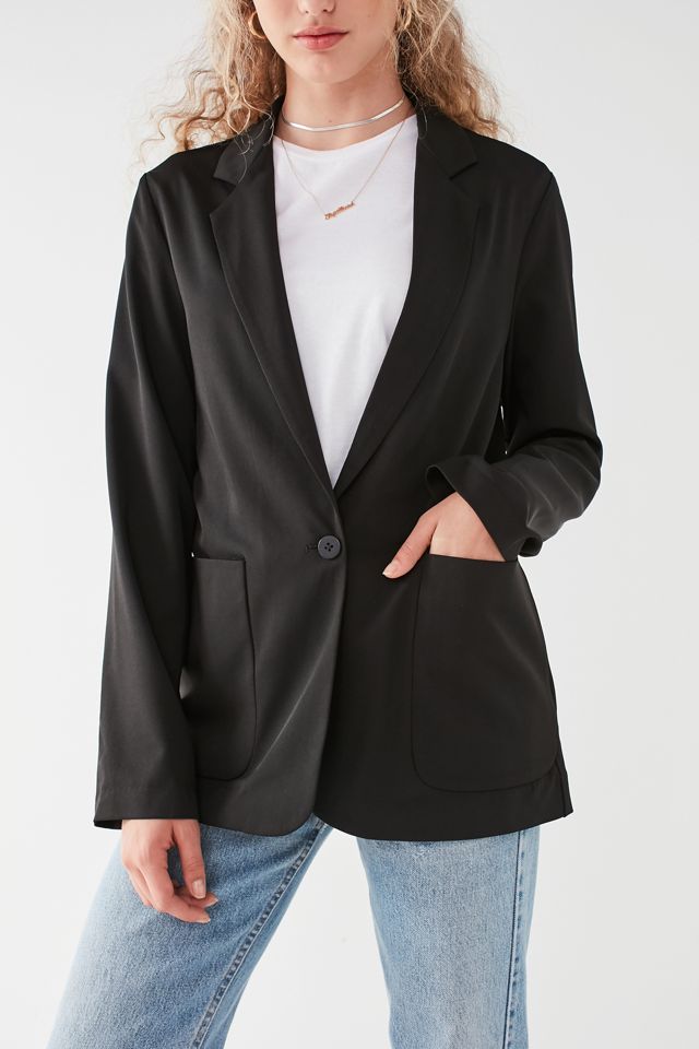 UO Classic Button Blazer | Urban Outfitters