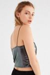 UO Shiny Cowl Neck Cami | Urban Outfitters