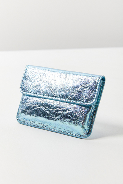 Iridescent Snap Card Case | Urban Outfitters
