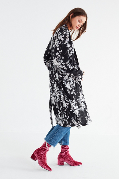 UO Floral Robe Blazer | Urban Outfitters