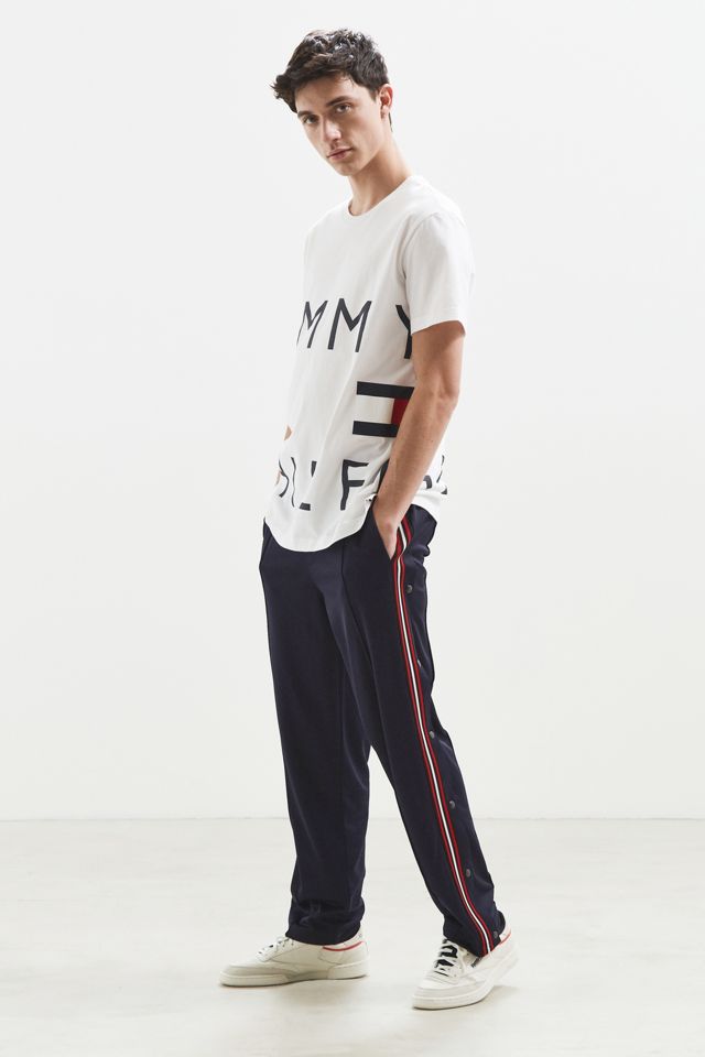 Tommy Hilfiger Wrap Around Logo Tee | Urban Outfitters