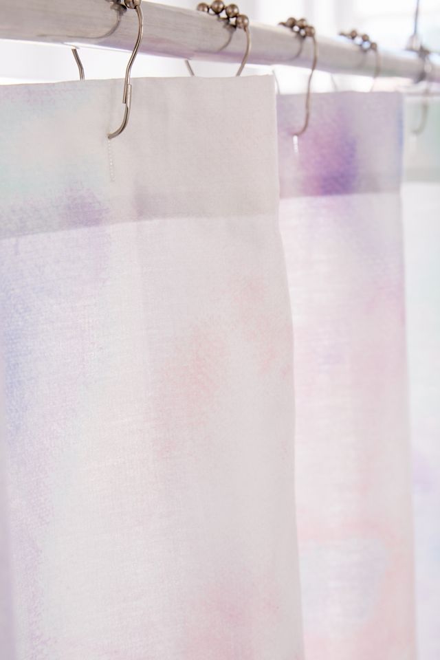 Rainbow Dye Shower Curtain | Urban Outfitters