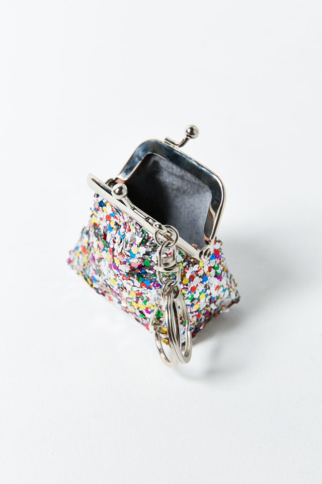 Kiss Lock Sequin Pouch Keychain | Urban Outfitters